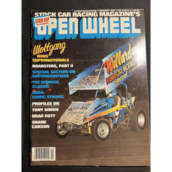 Other | February 1982 Open Wheel Magazine Stock Car Racing Indy 50 ...